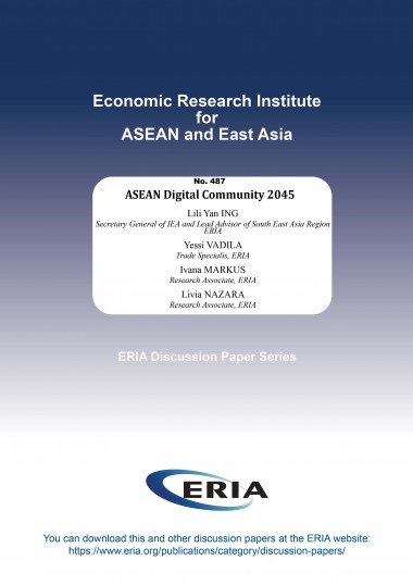 ASEAN Digital Community 2045 - Research : ERIA ASEAN Digital Community 2045 - Research : ERIA