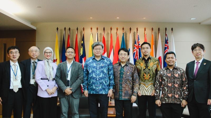 ERIA Receives Special Visitor from Japan - News and Views : ERIA