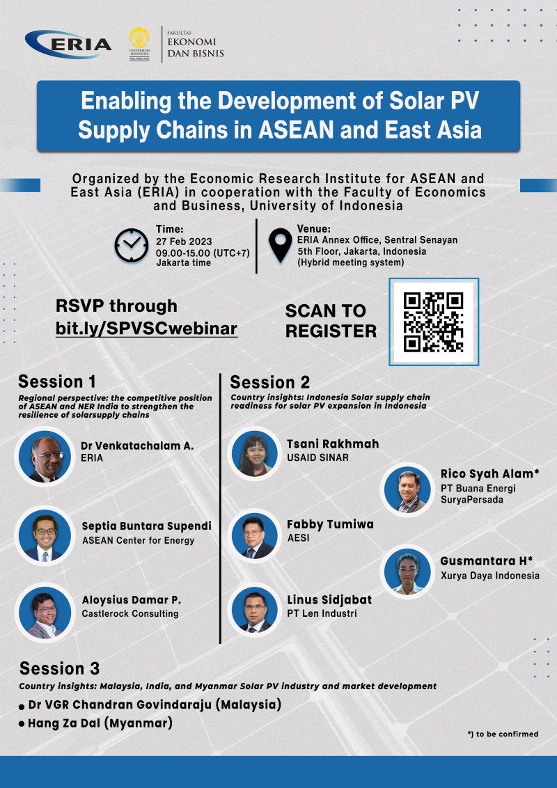 Enabling the Development of Solar PV Supply Chains in ASEAN and East ...