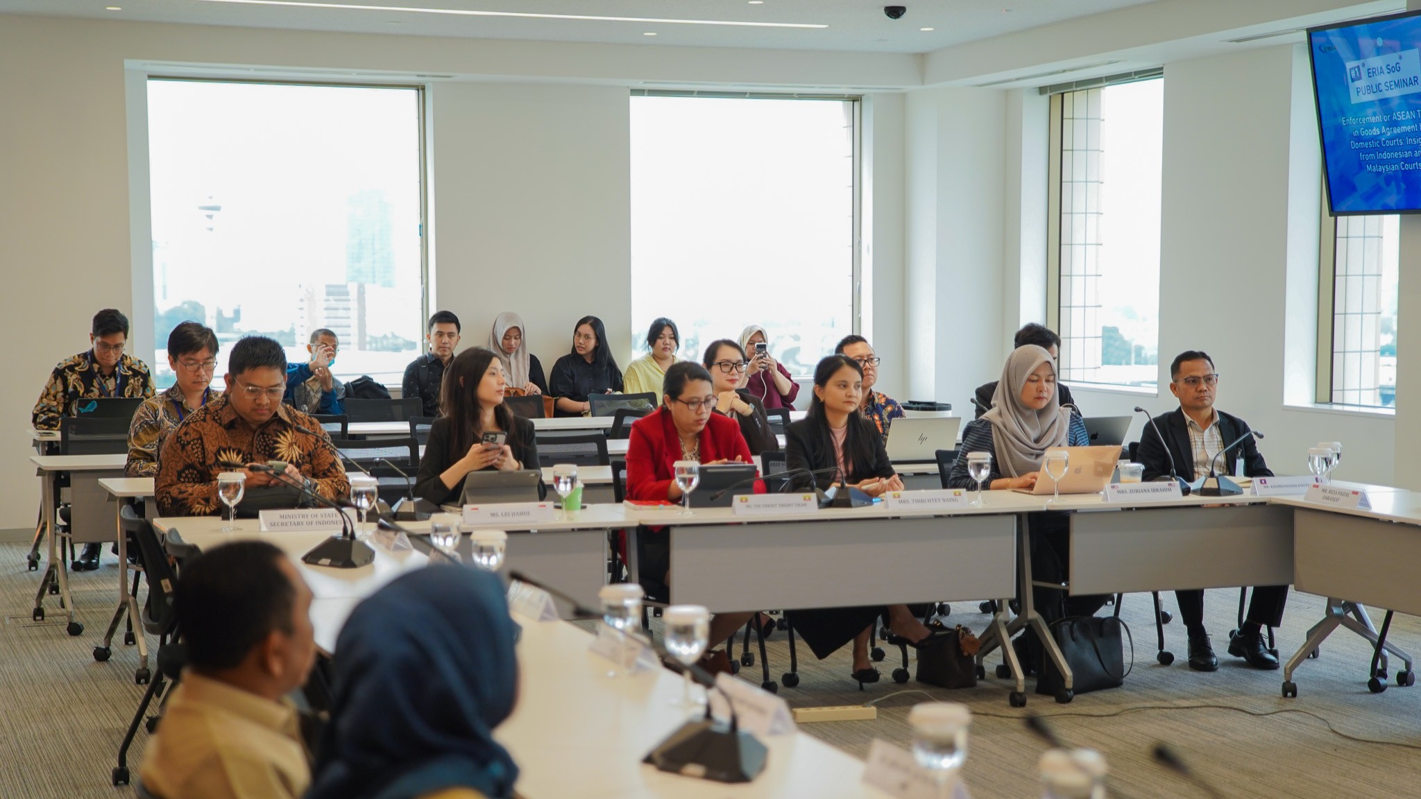 ERIA School of Government Holds Inaugural Public Seminar and Final ...