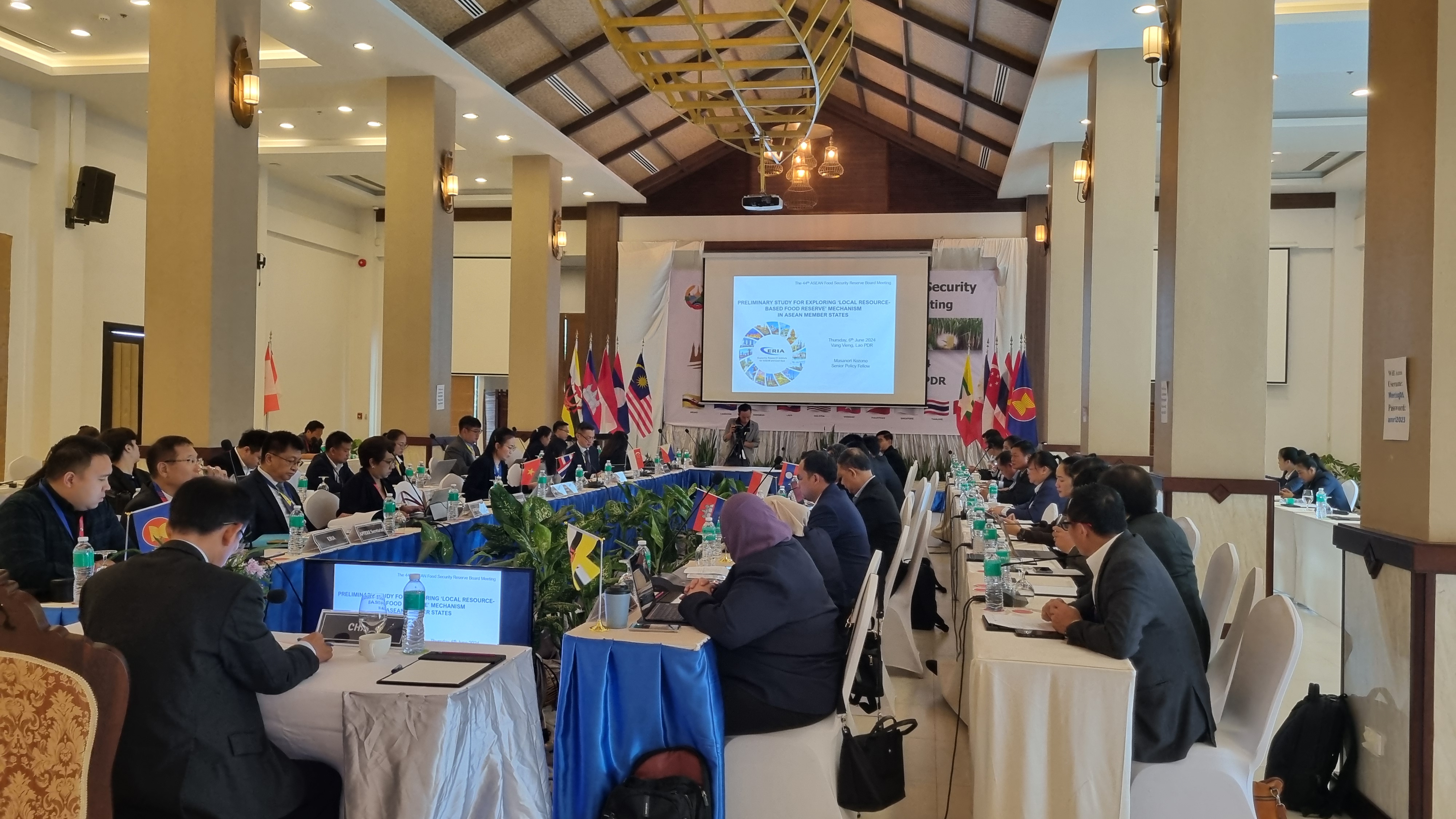 ERIA Presents Study at ASEAN Food Security Reserve Board Meeting ...
