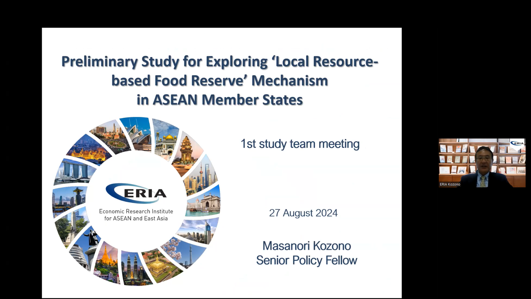 ERIA Launches a Study to Explore a 'Local Resource-Based Food Reserve ...